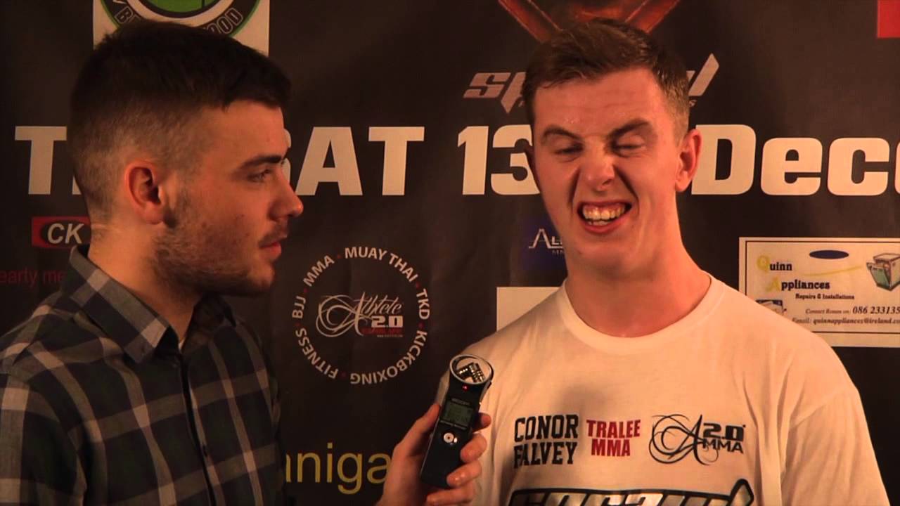 Fight Highlights and Interview with Conor Falvey at Sprawl FC 3 - YouTube