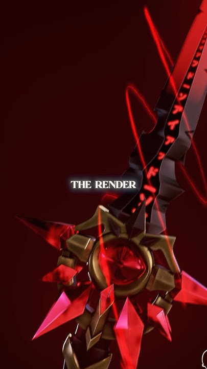 Concept Weapon #blender #blender3d #gameart#conceptart#3d #blendercommunity#render #maya ...