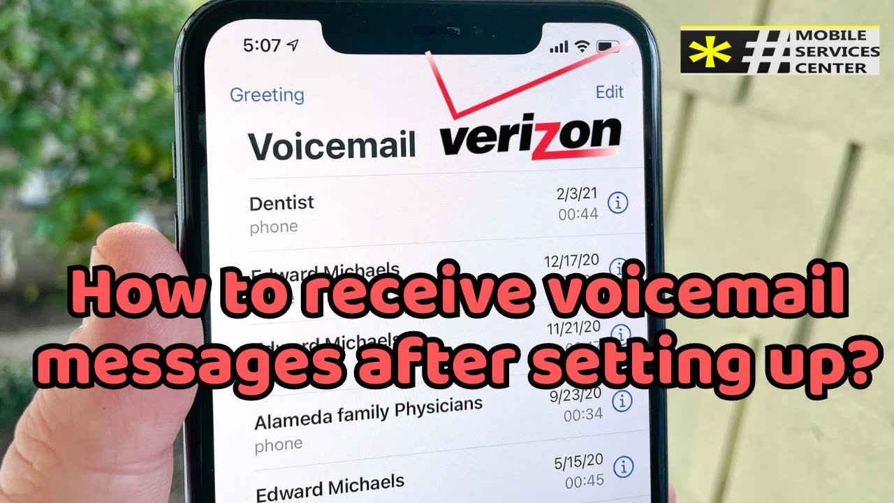 How to receive voicemail messages after setting up - YouTube