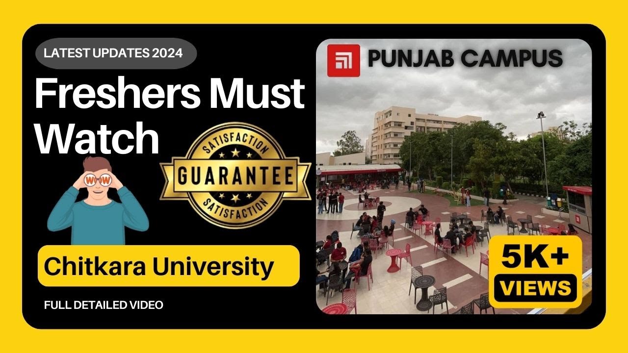 Honest Reviews As A Third Year Student-2024👀|Chitkara University📍|Full ...