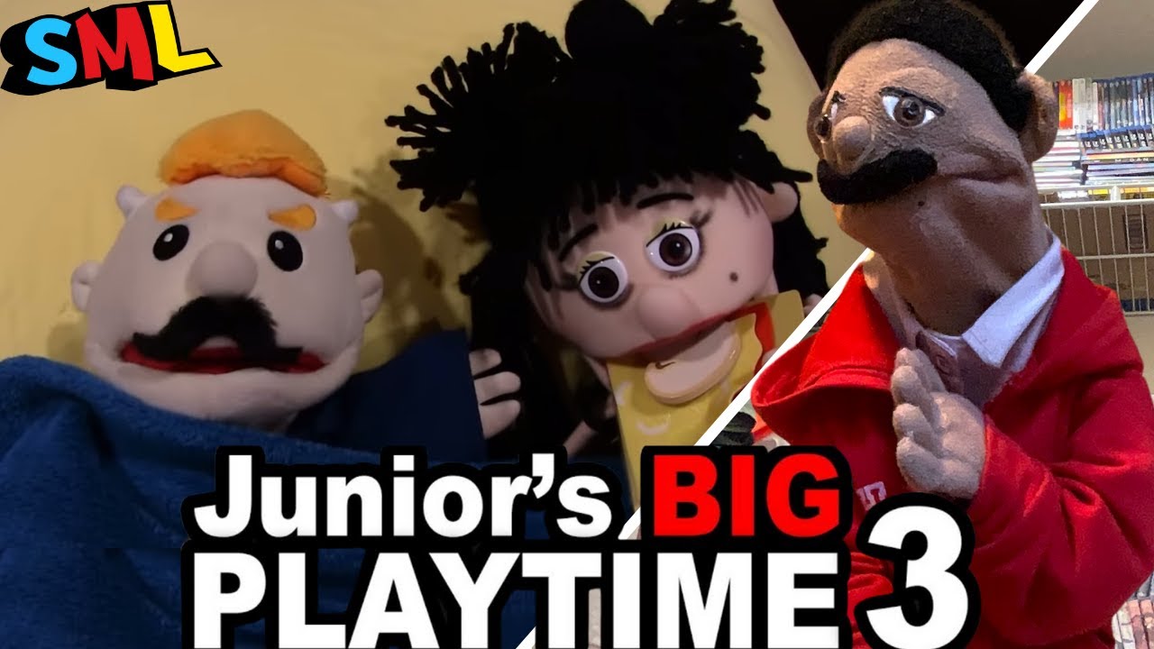 SML Movie: Junior's Big Playtime 3 (Puppet Reaction) - YouTube