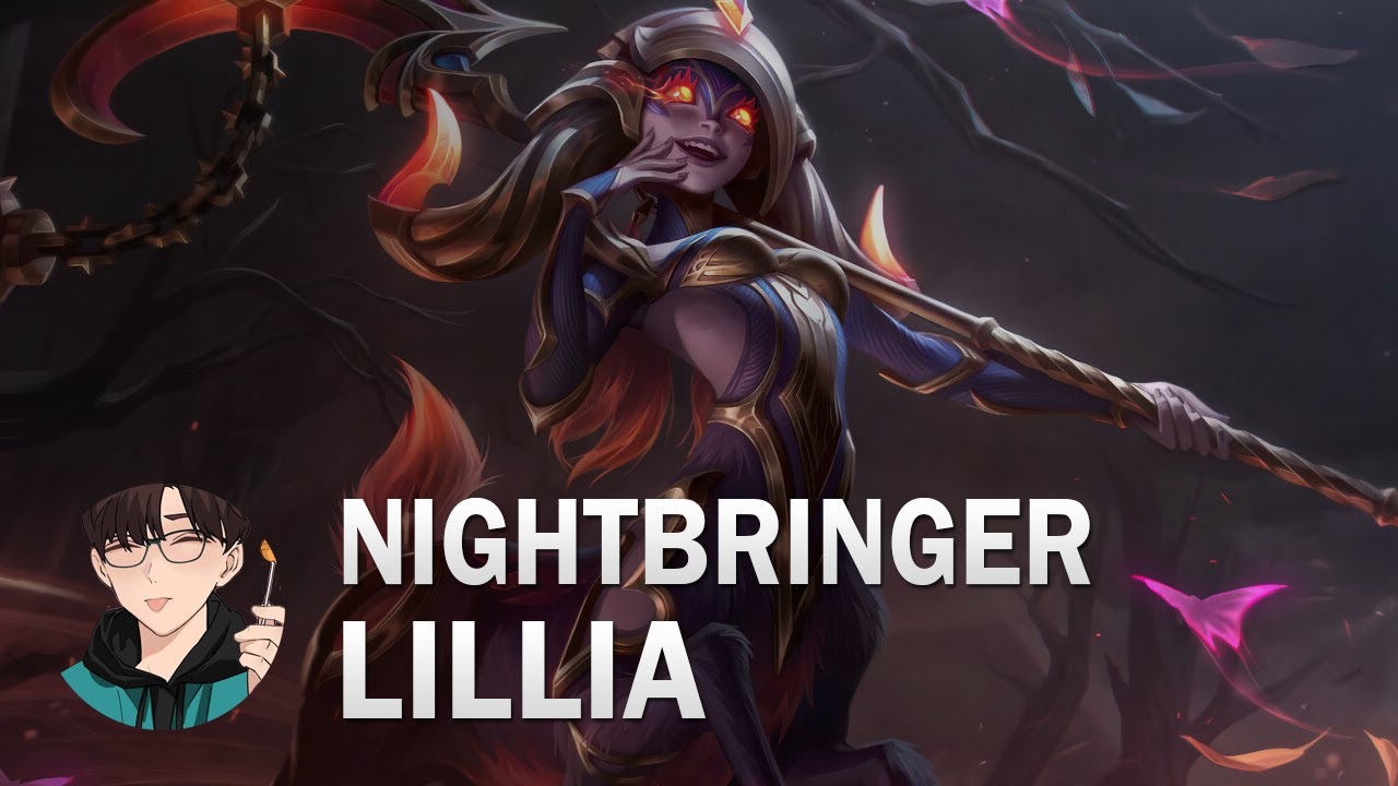 Nightbringer Lillia Skin Preview - League of Legends: Wild Rift - YouTube