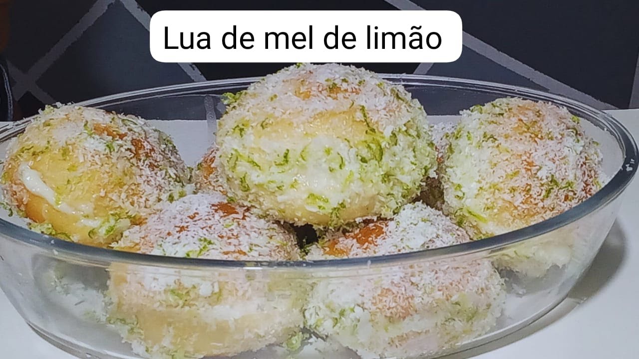 PÃOZINHO DOCE LUA DE MEL DE LIMÃO - Pãozinho Doce Lua de Mel: Um Encanto Recheado de Sabor - YouTube