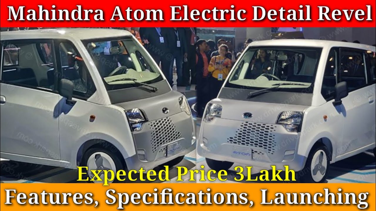 Mahindra Atom Electric Details | Mahindra Atom Ev | Mahindra Atom ...