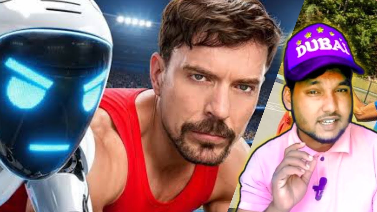 Mr beast || World's fastest man vs ai robot || USA ACTION - YouTube