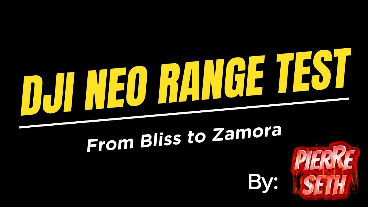 DJI NEO RANGE TEST ( 1 Km beyond the line of sight) - YouTube