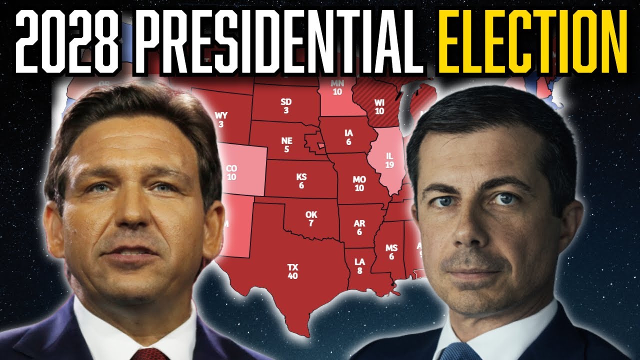 Ron DeSantis vs Pete Buttigieg - 2028 Presidential Prediction - YouTube