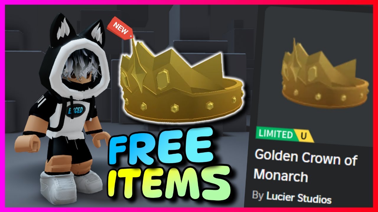 New FREE LIMITED UGC items 🤩😍, How to get FREE UGC LIMITED ITEMS Golden ...