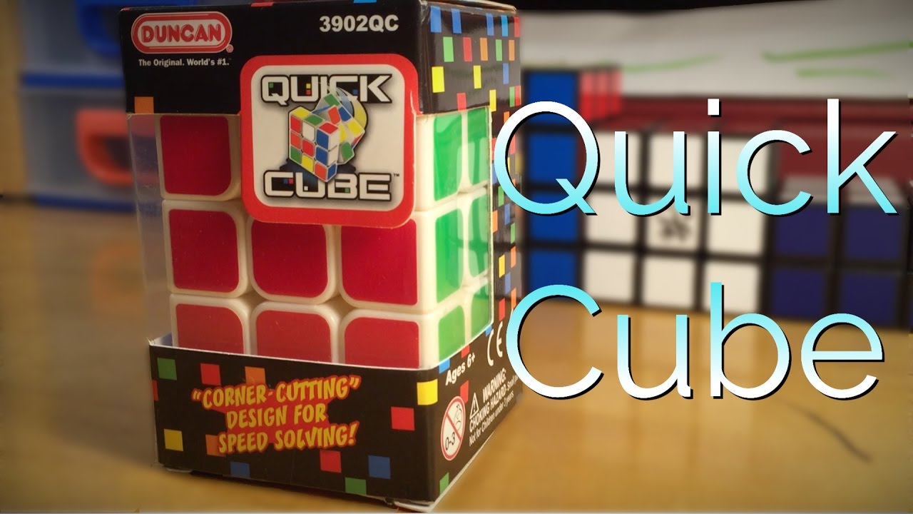 NEW Duncan Quick Cube 3x3 - Unboxing + First Thoughts - YouTube