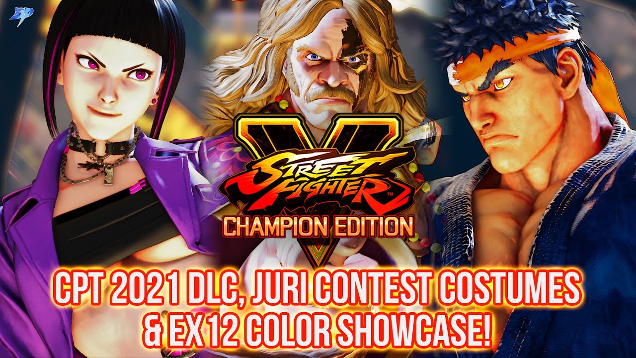 Street Fighter V: CE 6.010 Update | CPT 2021 DLC, Juri Contest Costumes ...