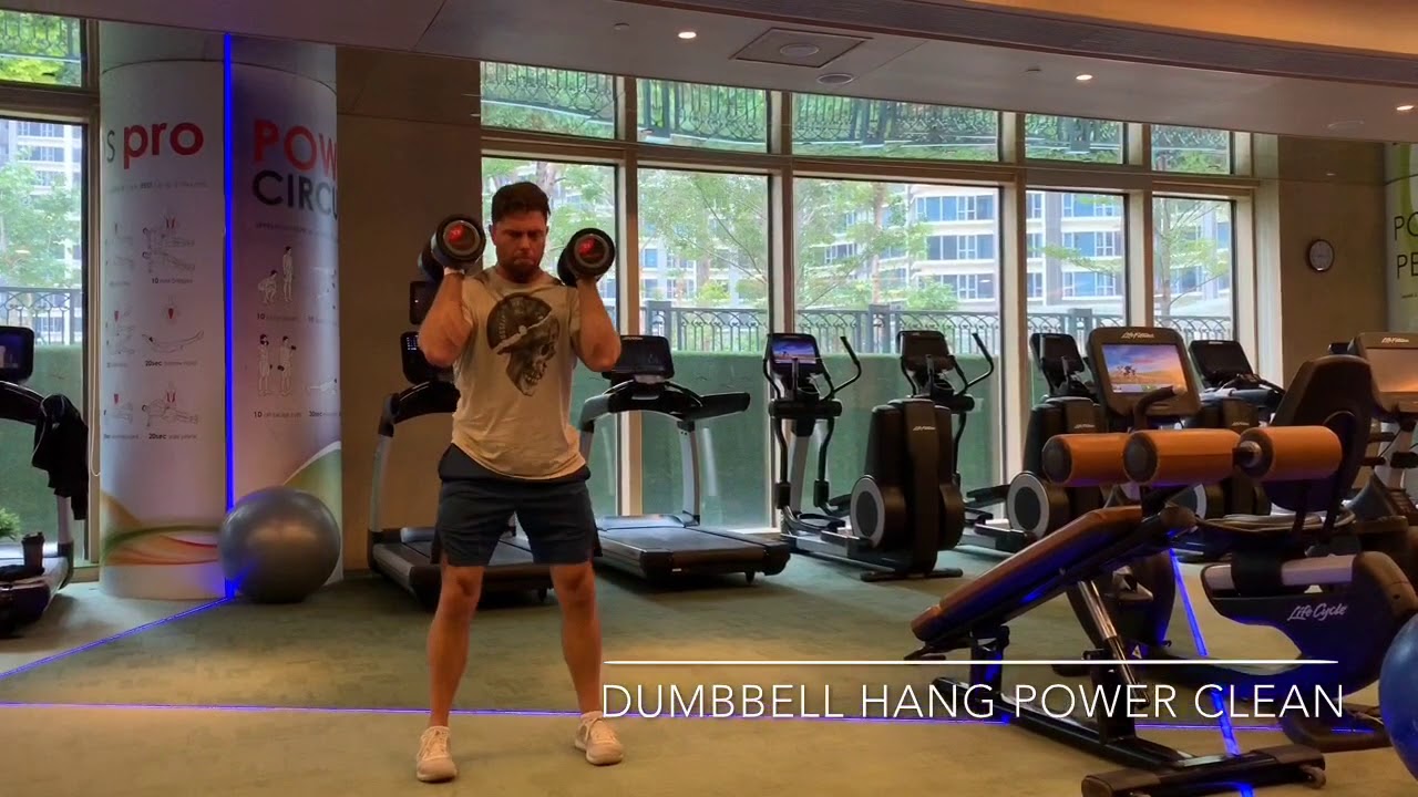 Dumbbell Hang Power Clean - YouTube