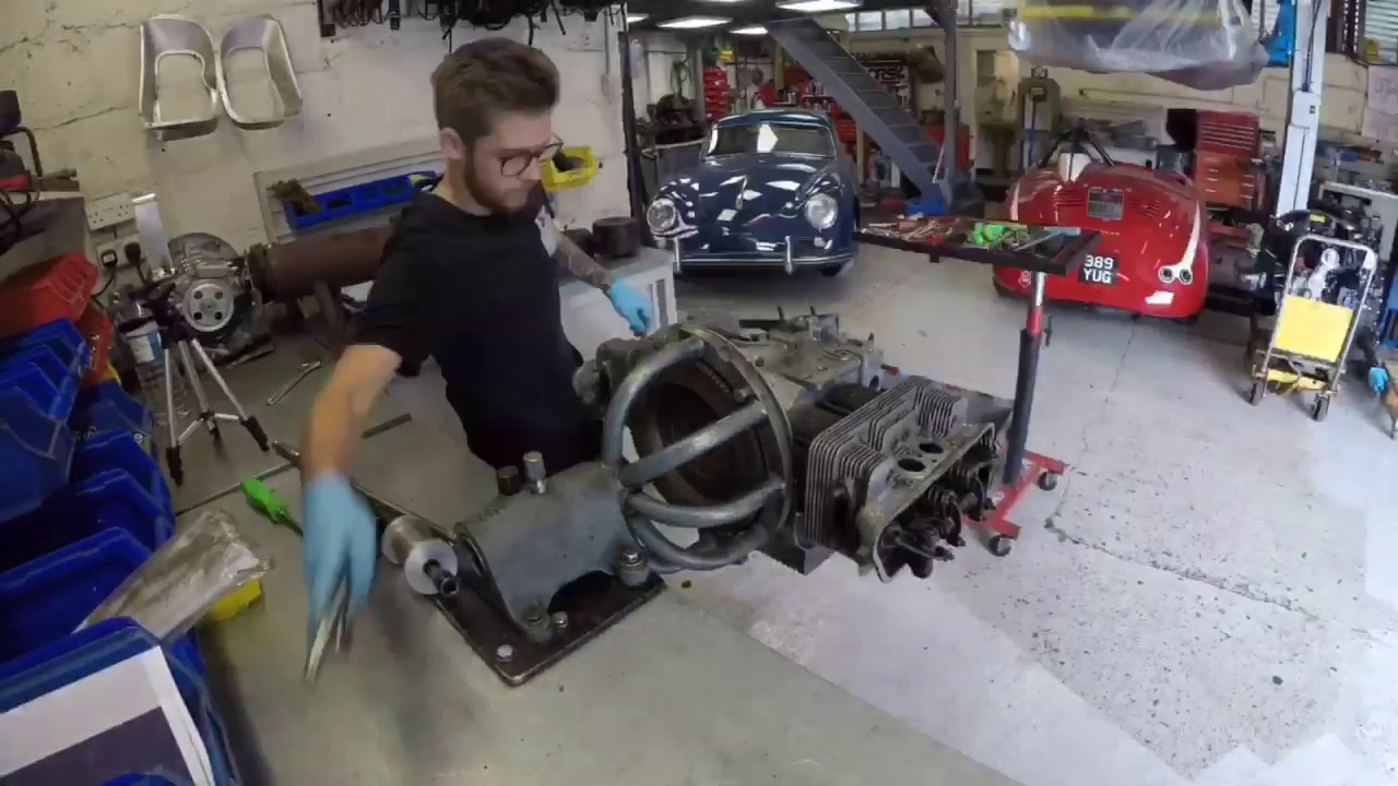 Porsche 356 Engine Strip Down Time Lapse - YouTube