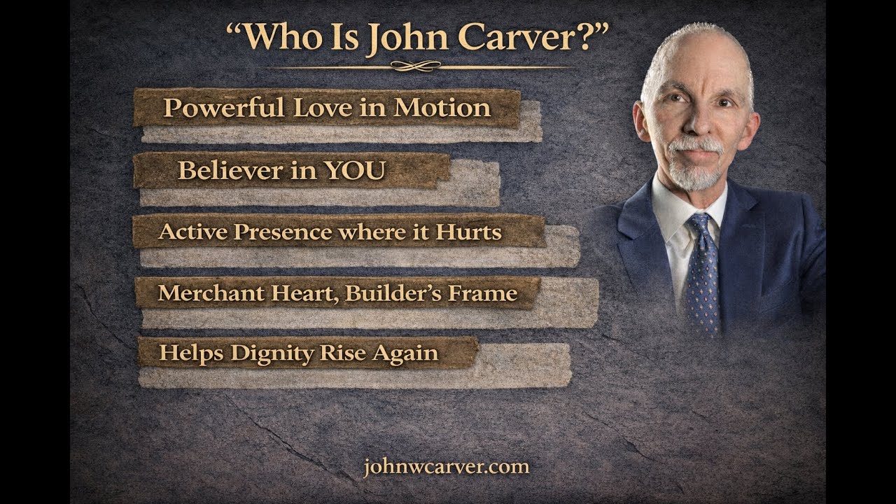 John Carver - "WHO IS JOHN CARVER?" - YouTube