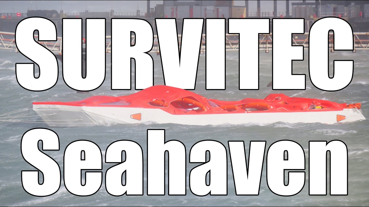 New Survitec Seahaven Life Raft - Enduring Storm Eunice? - YouTube