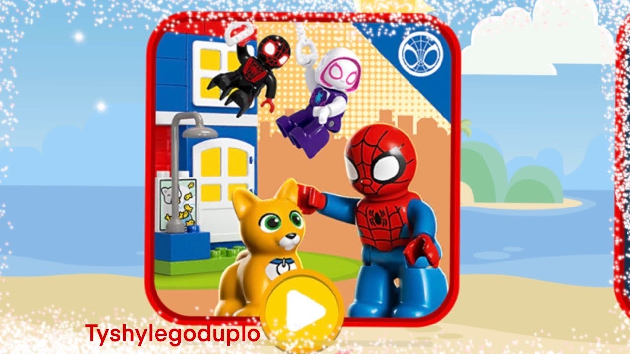 🎉 Spidey and his Amazing Friends at Home #legoduploworld #autism - YouTube
