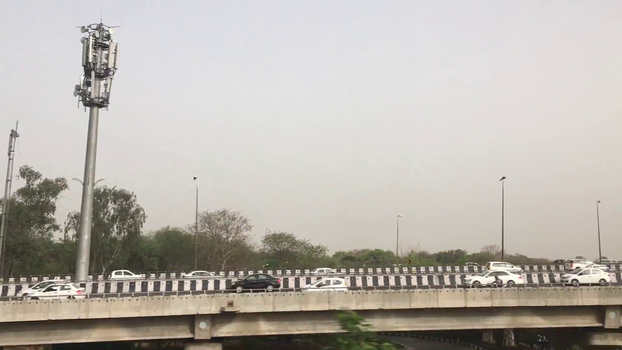 [デリーメトロ] Orange Line / Delhi Airport Metro Express - YouTube