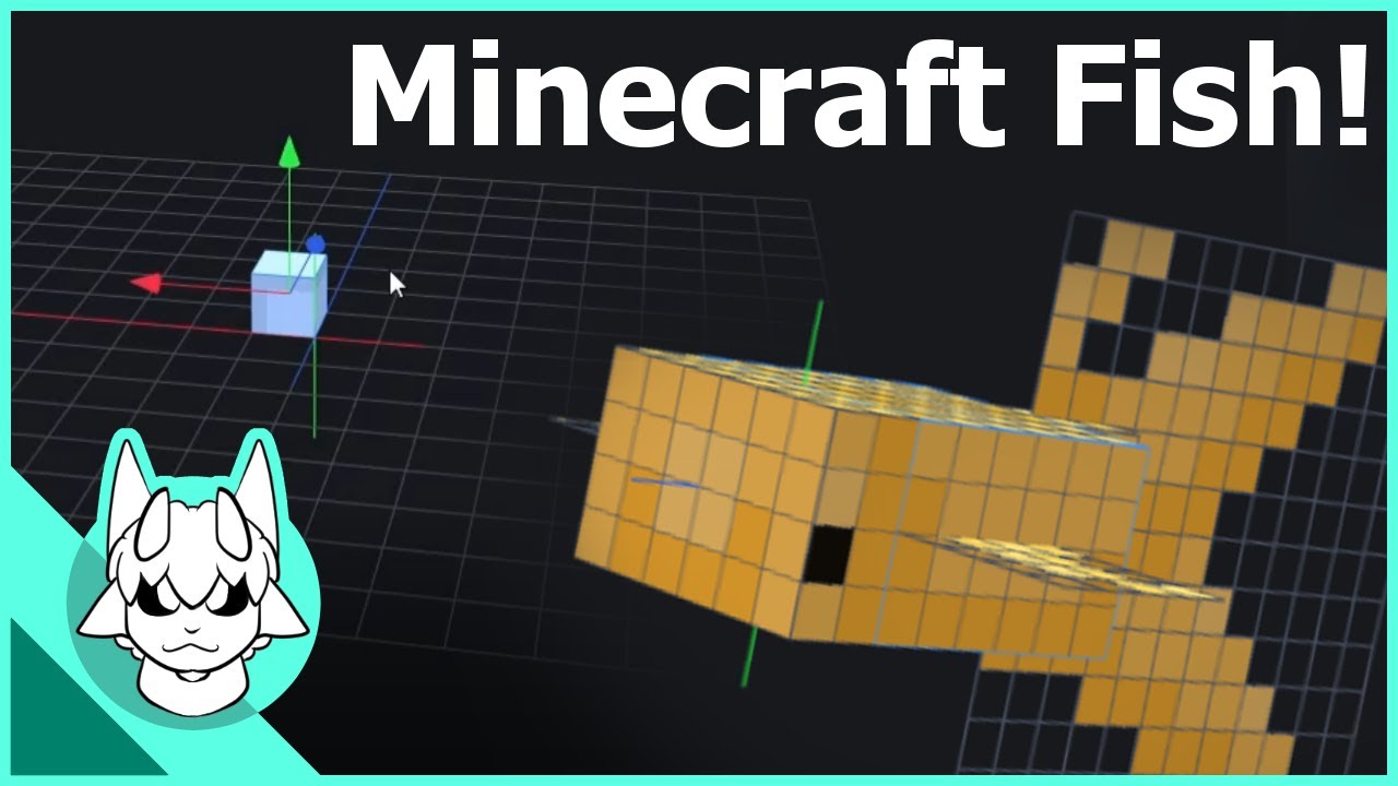 Making a Smol Fish in Blockbench | Speed Modelling#1 - YouTube