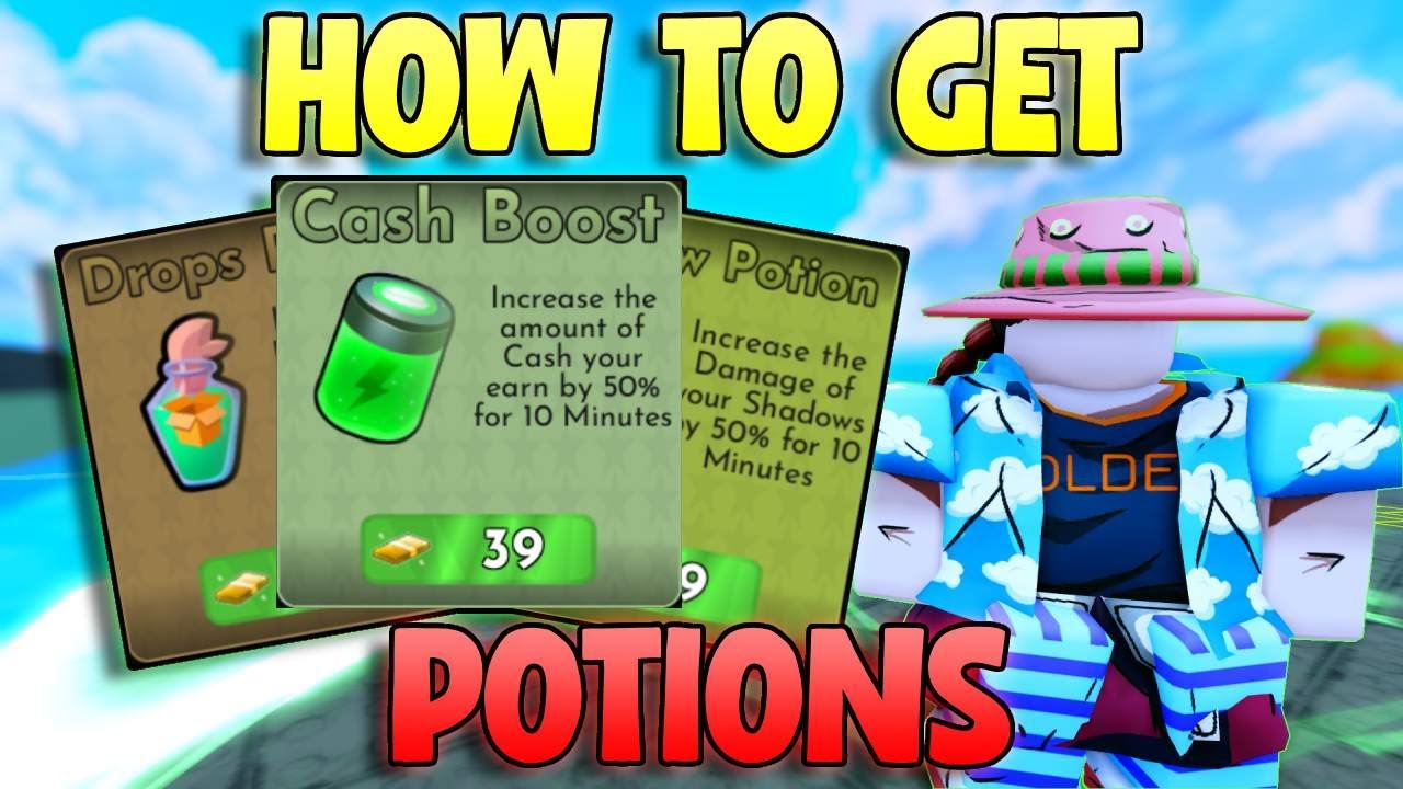 How to Get and Use Potions in Arise Crossover! How to Unlock Potions ...