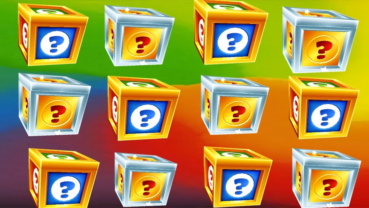 Subway surfers mystery boxes opening 2021 | subway surfers unlocking 20 ...