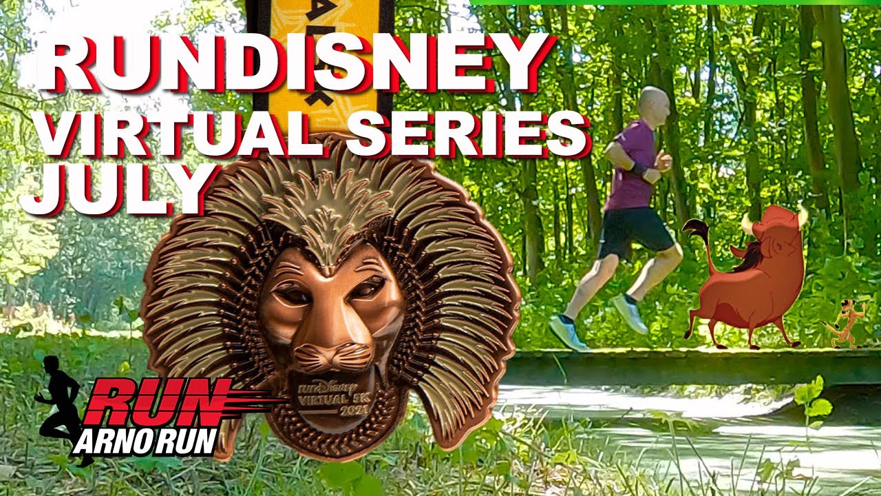 RunDisney Lion King Virtual Series July 2021 - YouTube