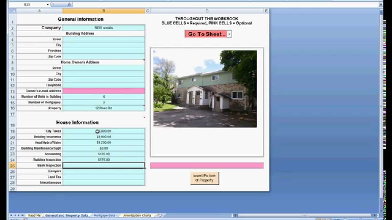 REIS - general property data sheet instructions - YouTube