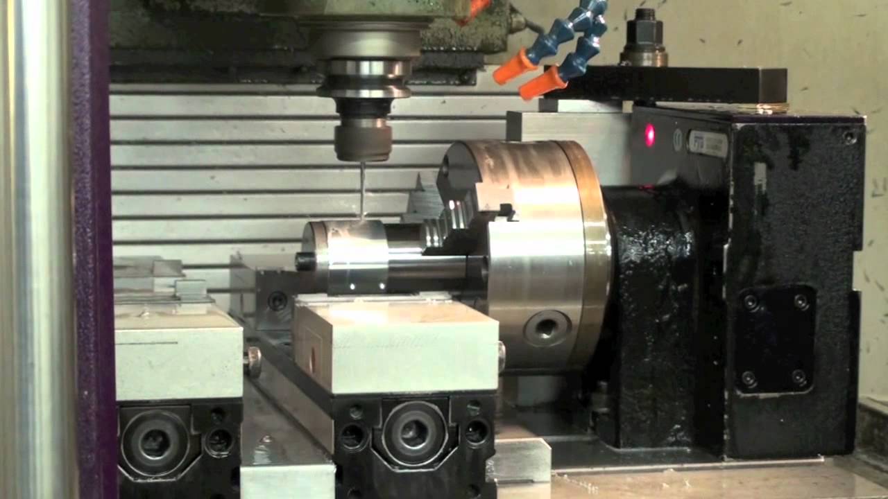 FG Precision Rotary table machining - YouTube