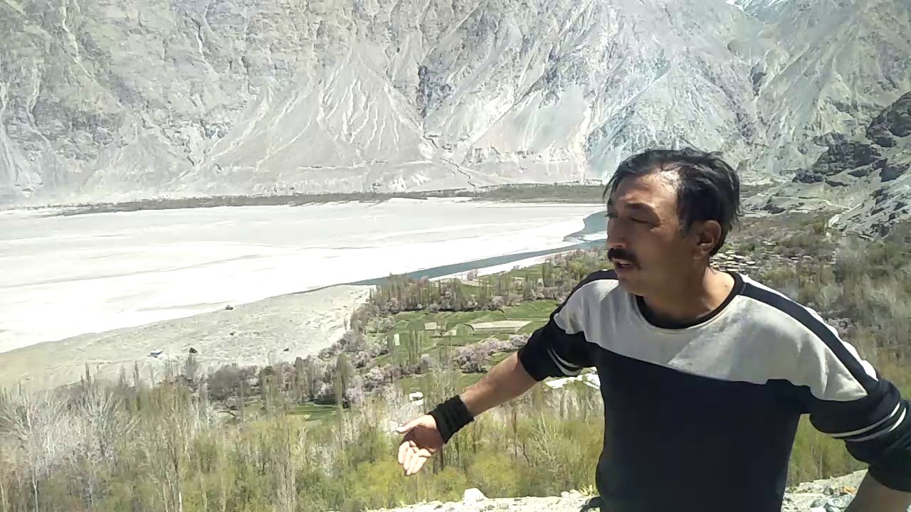 Amazing views of Surmo valley Siyok river from Nubra valley Ladakh to ...