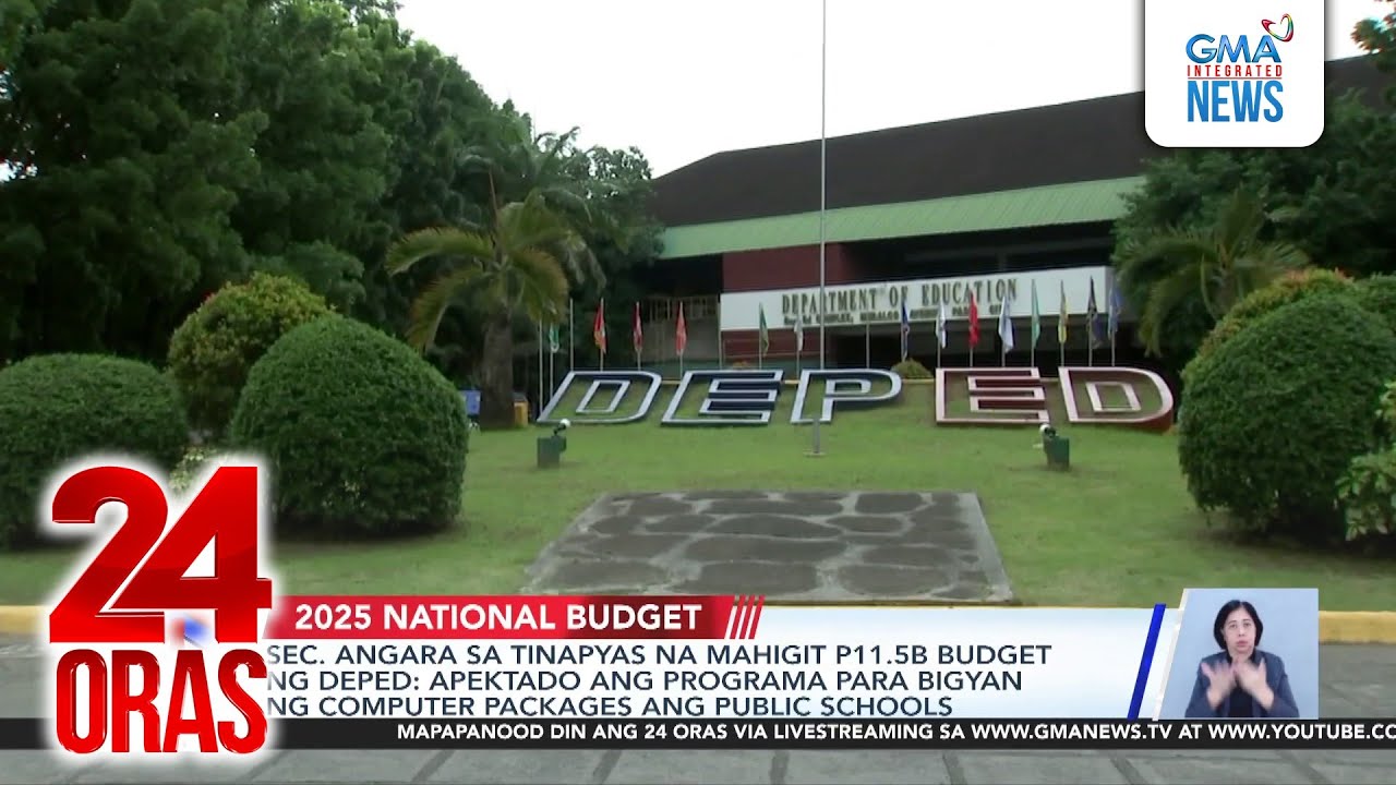Mas maliit at binawasang pondo ng educ. sector sa inaprubahang budget ng bicam, labag... | 24 ...