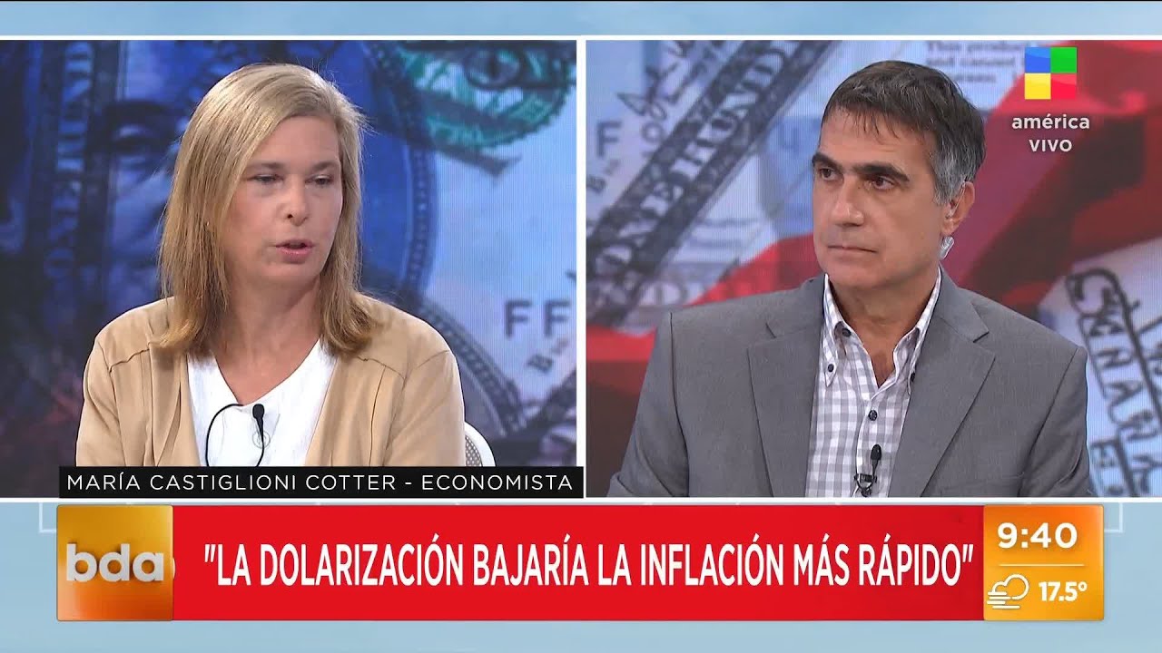 María Castiglioni Cotter, economista: "La dolarización no resuelve los ...