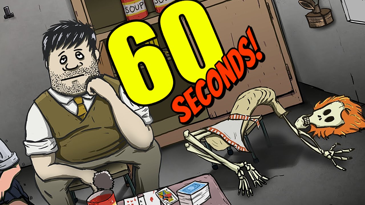 ÜBERLEBEN IM ATOMBUNKER - Let's Play 60 Seconds! #1 - Indie Game - YouTube