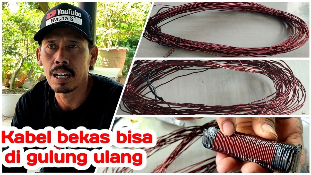Punya Kawat Setrum Bekas? Jangan di Buang! Bisa Di Gulung ulang, Ini ...