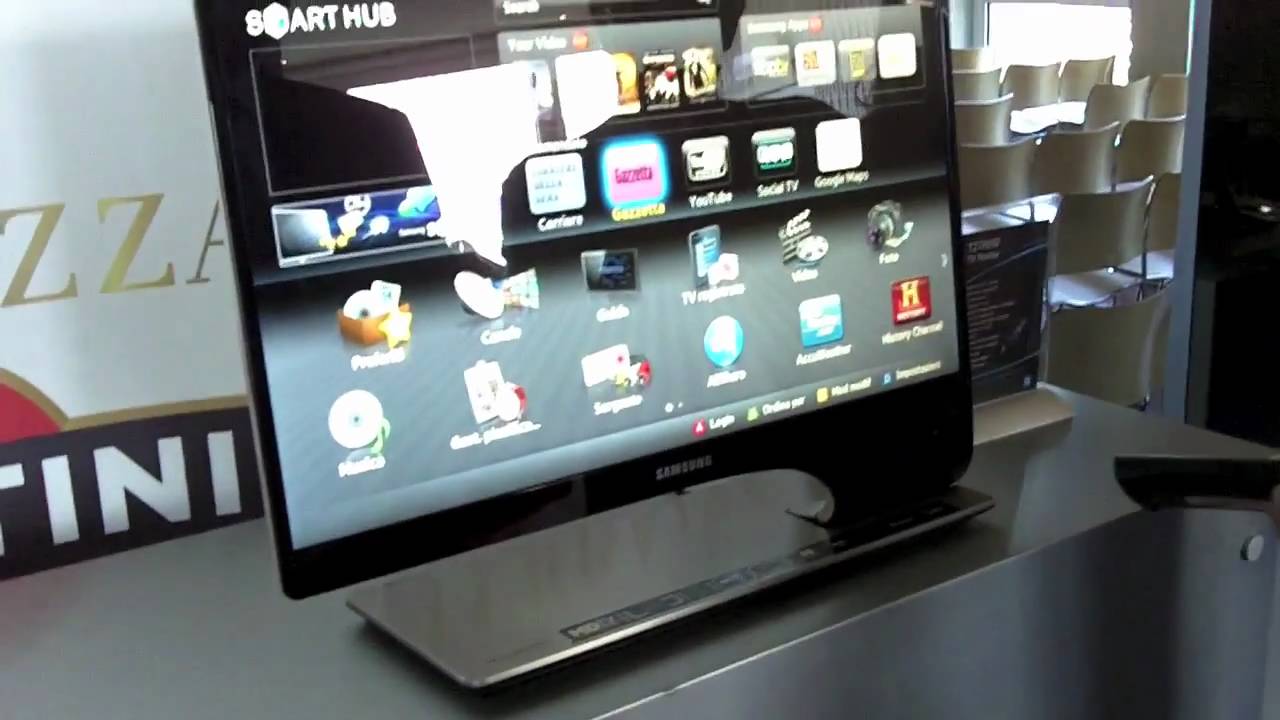 Samsung TV Monitor 3D - Serie 750 e Serie 950 - YouTube