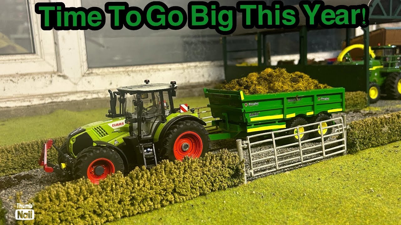 New year=big plans for the model farm!(model farm update) - YouTube
