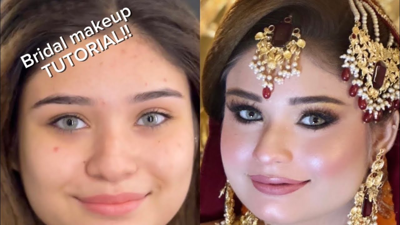 MODAL BRIDAL MAKEUP TUTORIAL!! - YouTube
