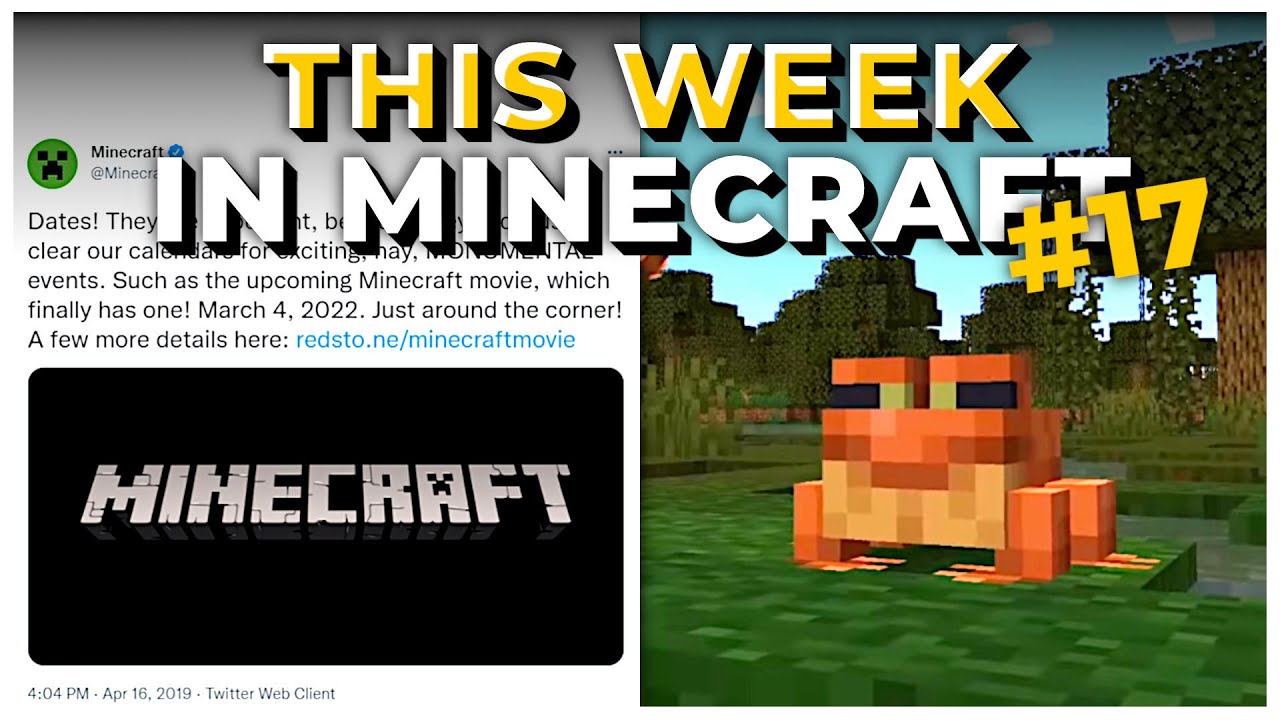 Great Wild Update News + The Minecraft Movie | This Week In Minecraft ...