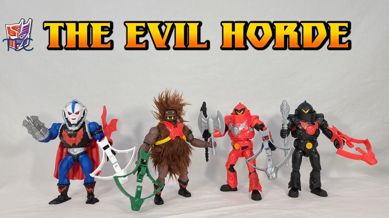 MOTU Review: Origins The Evil Horde - YouTube