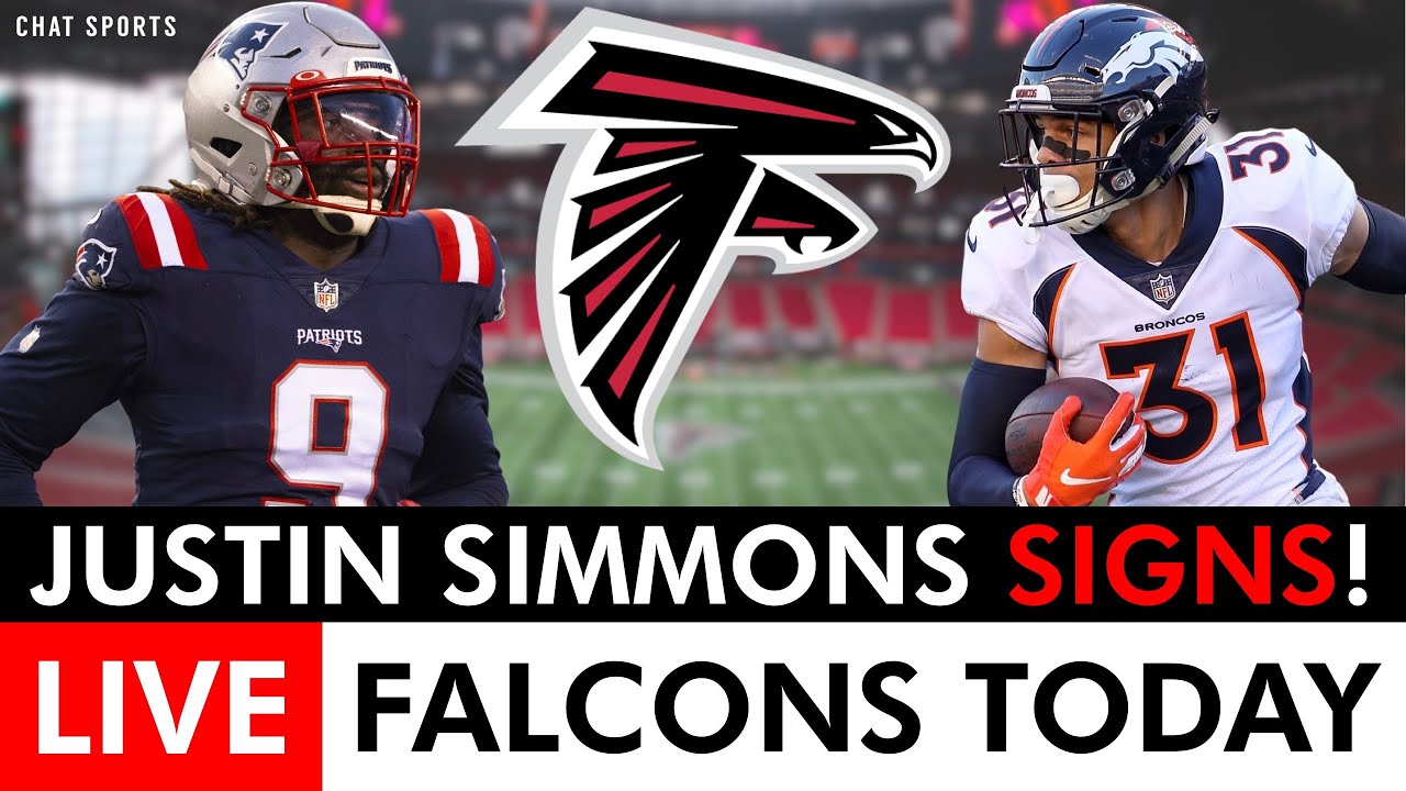 LIVE 🚨 Atlanta Falcons SIGN Justin Simmons After Matthew Judon Trade ...