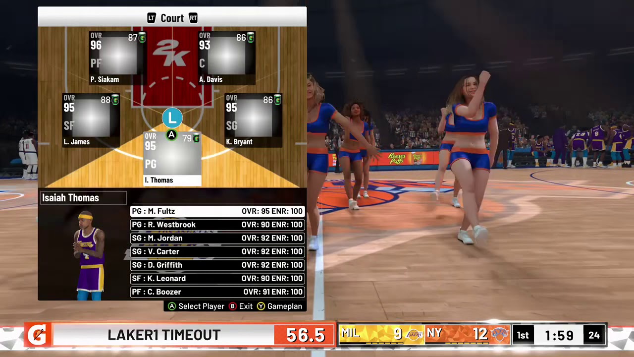 2k game play - YouTube