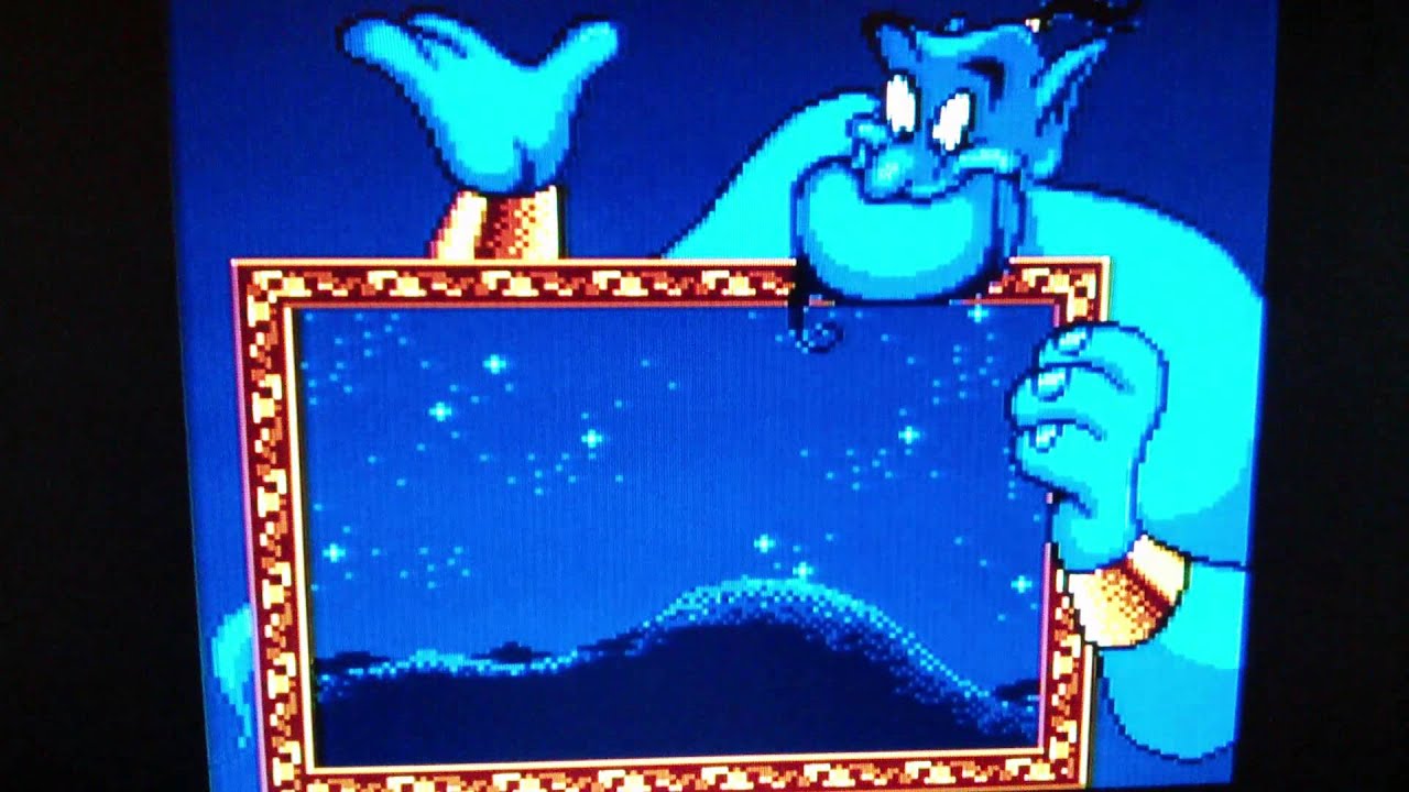SEGA Game Gear Consolization, Aladdin demo - YouTube