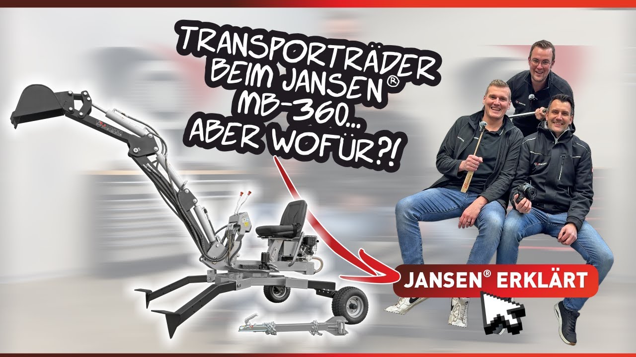 Wofür sind eigentlich die Transporträder vom Jansen MB-360 ...