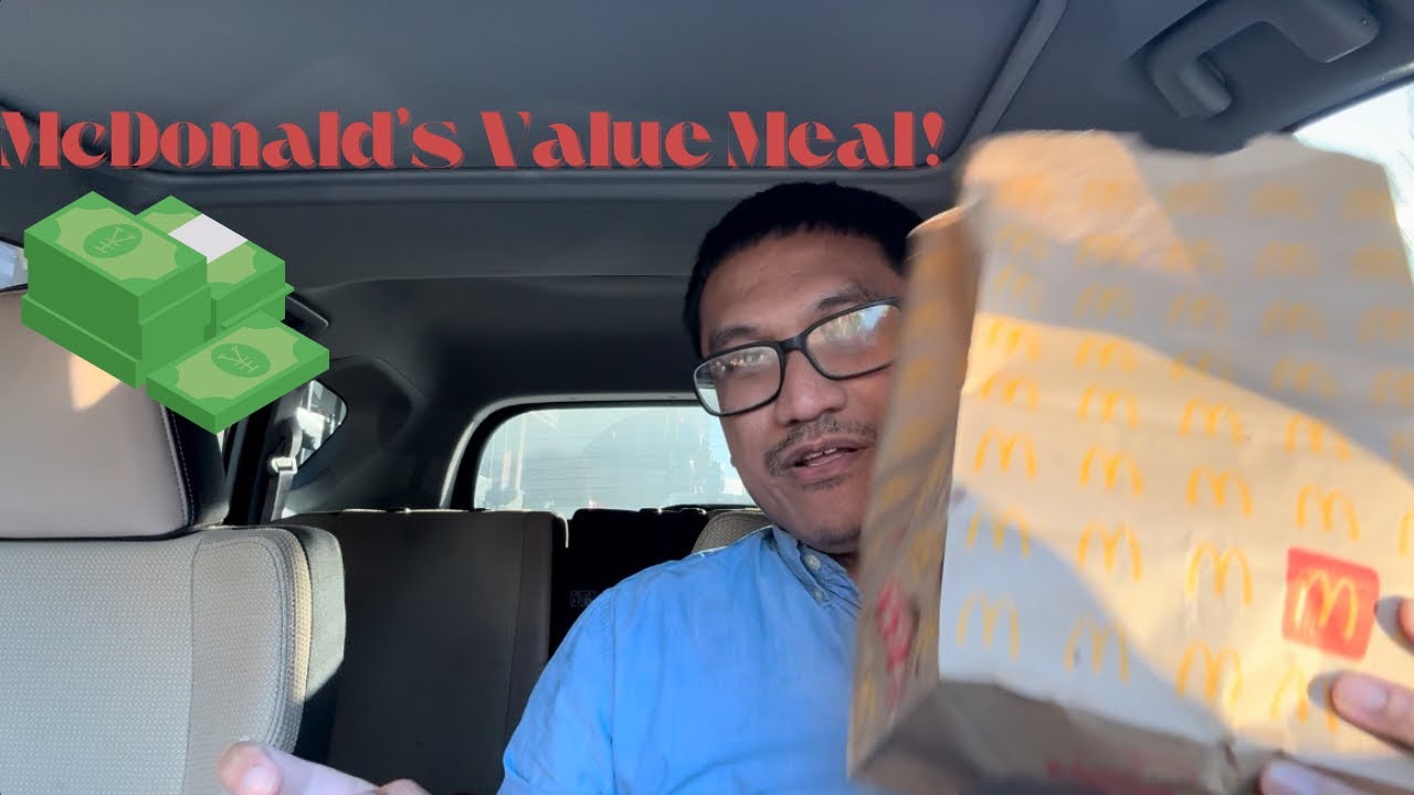 Reviewing McDonald’s Value Meal! - YouTube