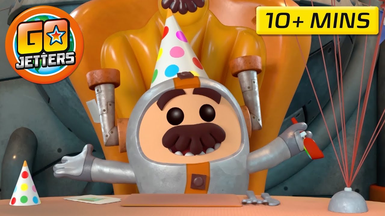 Glitch and Grimbots - Go Jetters: Best Bits - YouTube