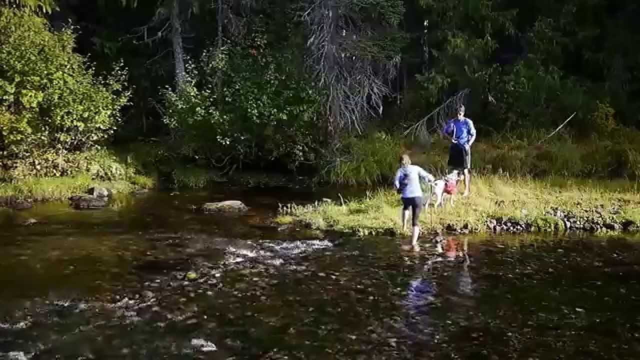 Fording the Bumping River - YouTube