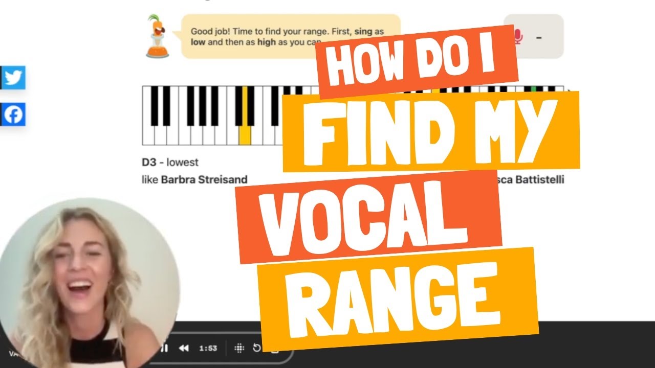How do I Find My Vocal Range: Step-by-Step Guide - YouTube