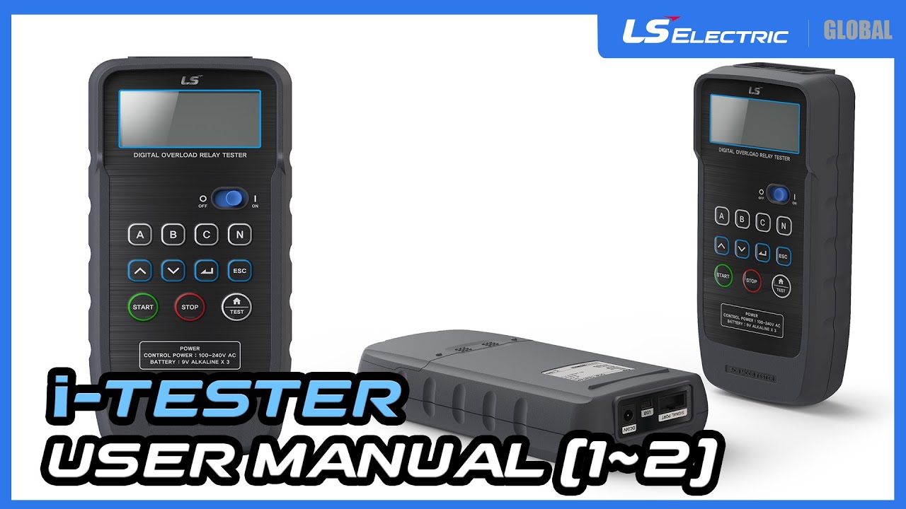 [ENG] Product | i-TESTER User Manual (1) Product Composition (2) Device ...