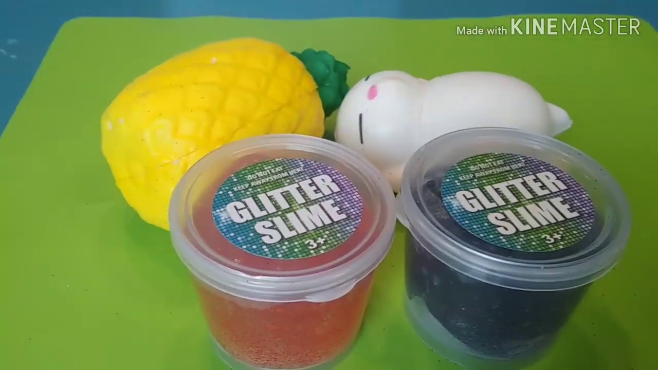 Dollar tree slime and squishy review🤗 - YouTube