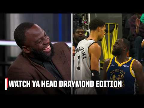 Shaq surprises Draymond with a 'Watch Ya Head' remix version of dunks on Green 😂 | Inside the NBA