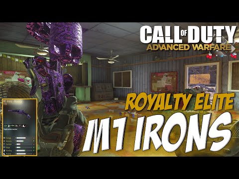 M1 IRONS ROYALTY ELITE - Call of Duty Advanced Warfare - BEST KILLS ...