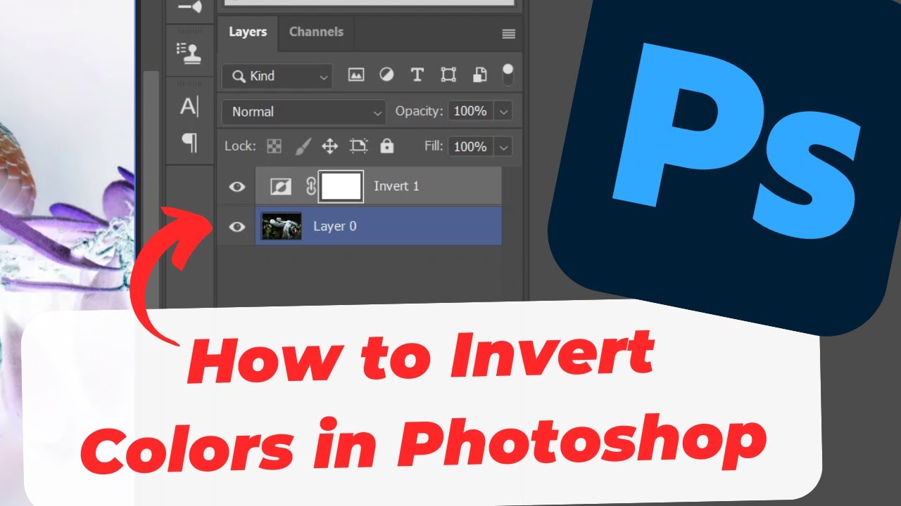How to Invert Colors in Photoshop (Negative Effect) - YouTube