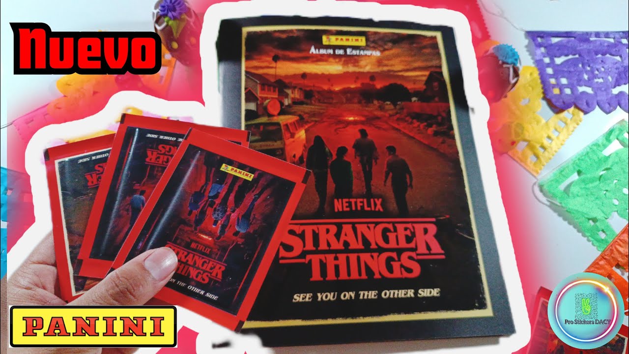 El ALBUM Más EXTRAÑO!! STRANGER THINGS PANINI - YouTube
